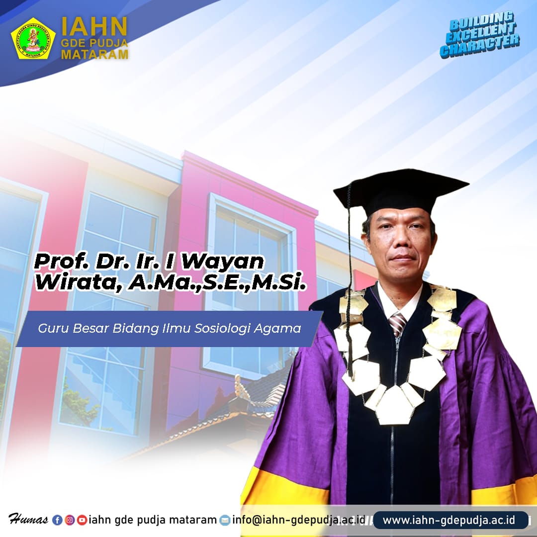 Pertama Kali Sejak Berdiri, Tiga Dosen IAHN Gde Pudja Mataram Diundang ...