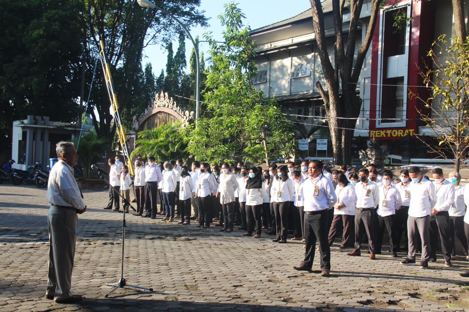 APEL PAGI IAHN GDE PUDJA MATARAM 30 MEI 2022 | IAHN Gde Pudja Mataram